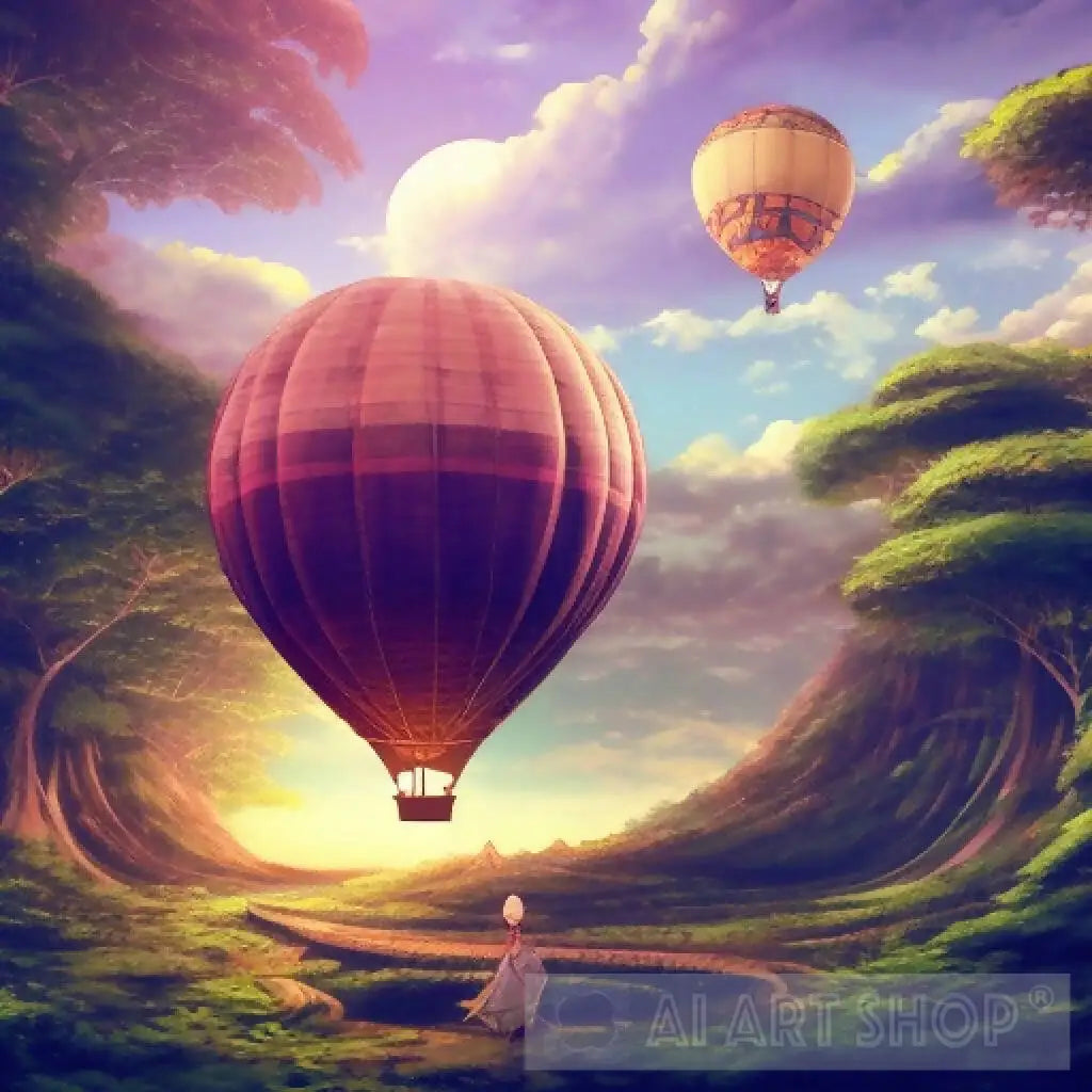 Hot Air Balloon Magic Sky