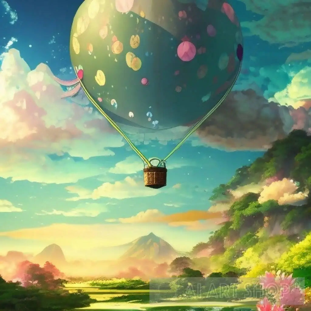 Hot Air Balloon Magic Sky