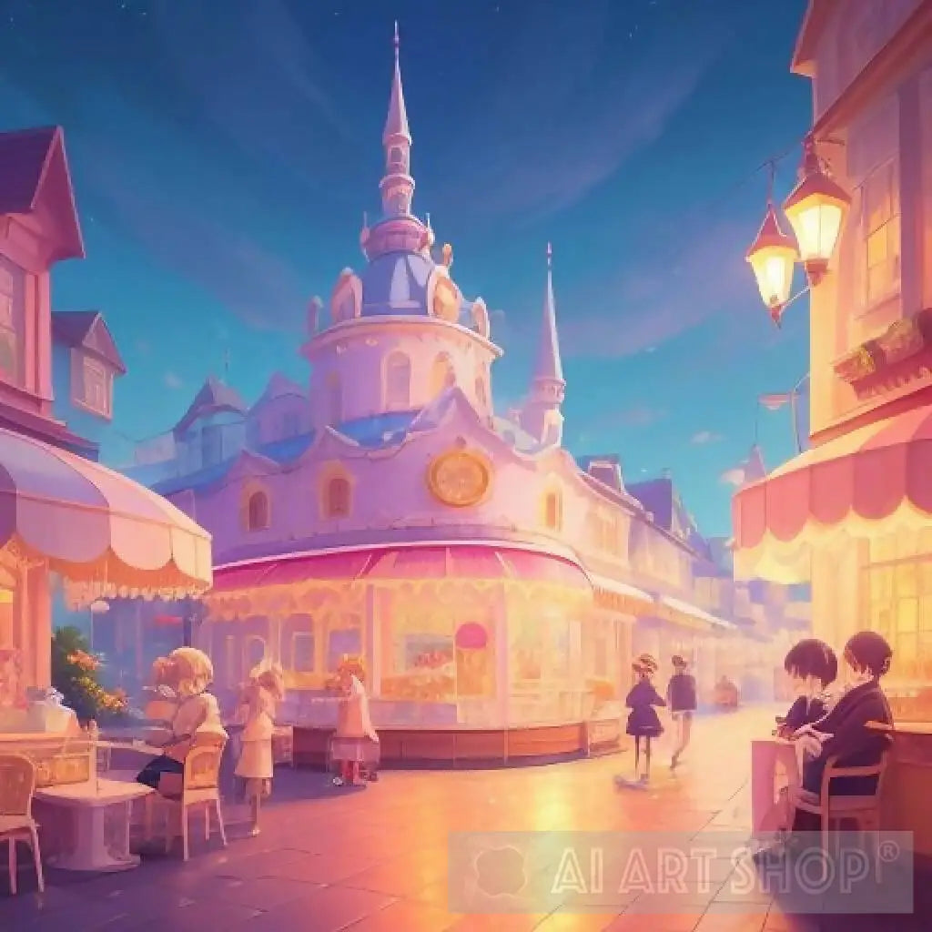 "Experience the magic at our ice cream parlour." "In...