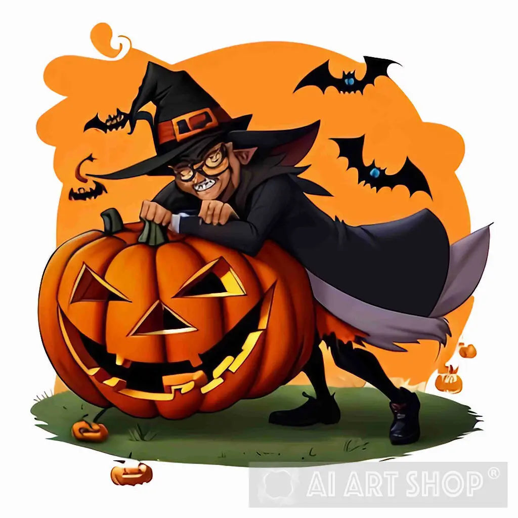 Magician for halloween