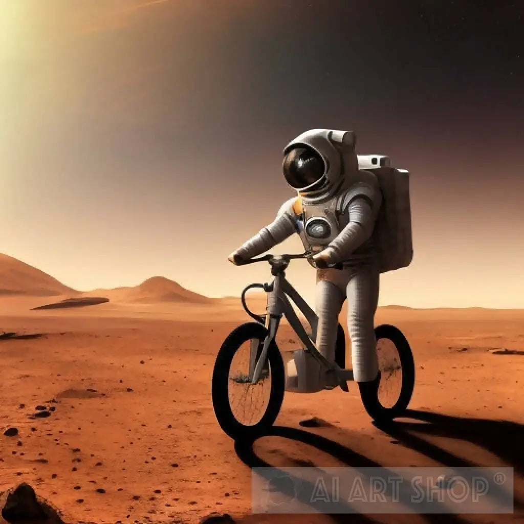 Alisha Ghosh AI Artwork Mars Multiple Sclerosis