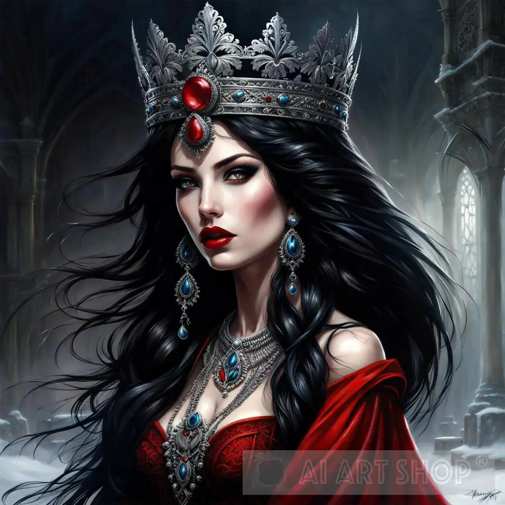 Gothic female portrait