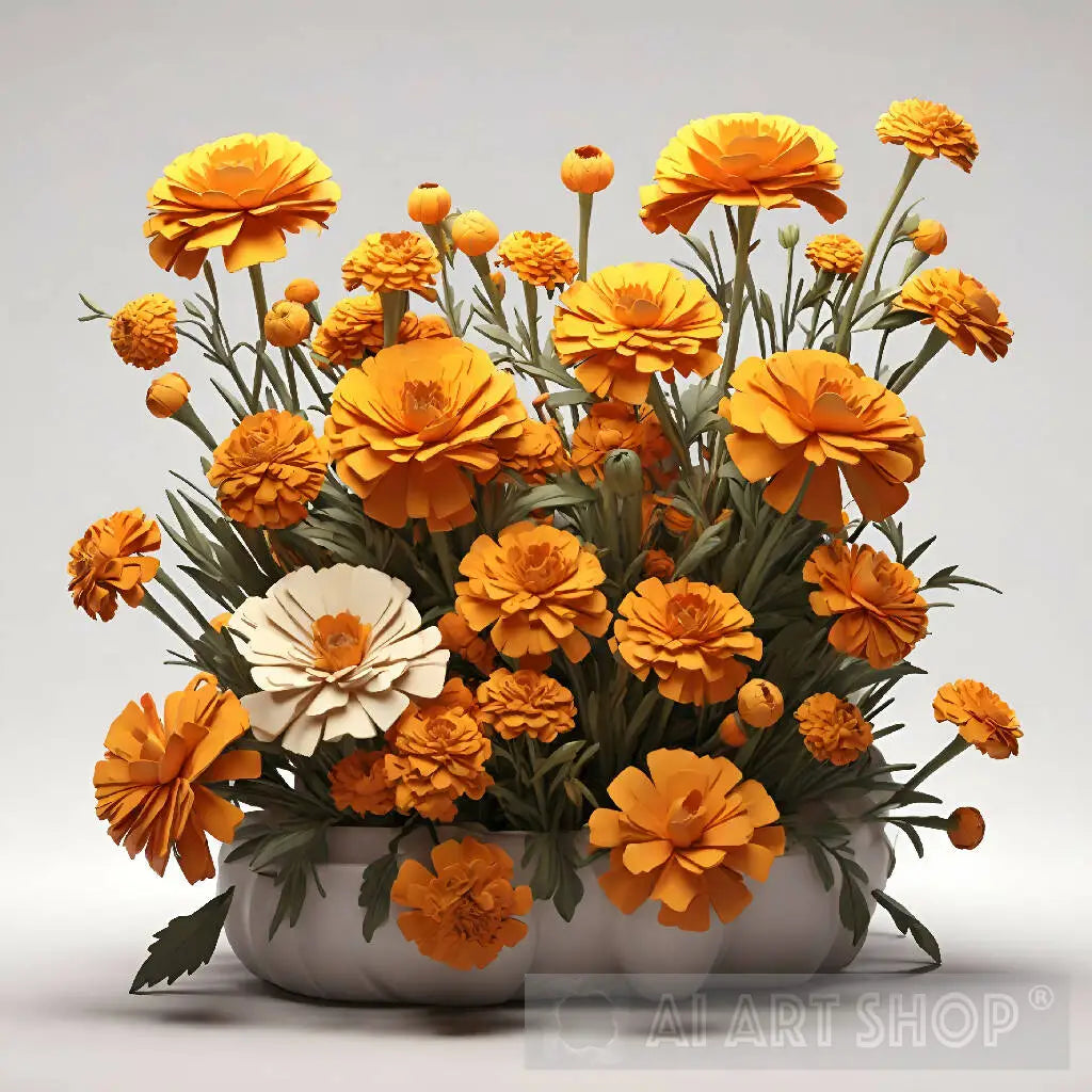 Marigold , flower, nature, rose