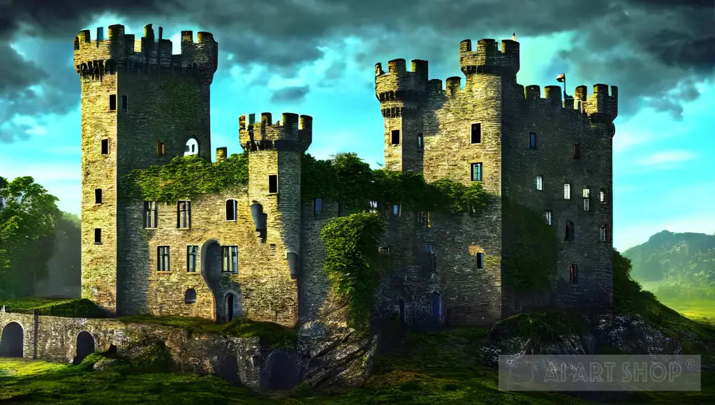 Castles of the Middle Ages,Medieval Castles,AI Art