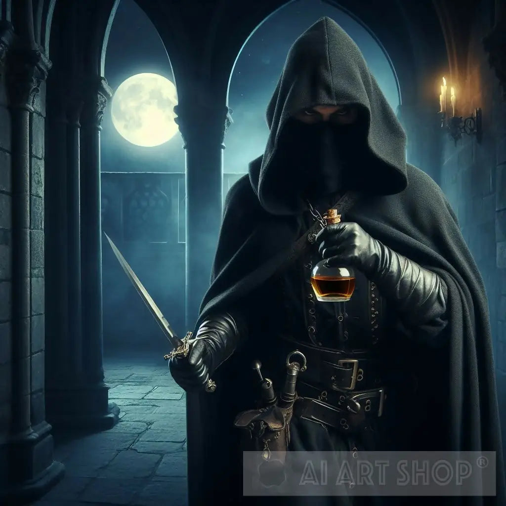 Medieval fantasy assassin #3