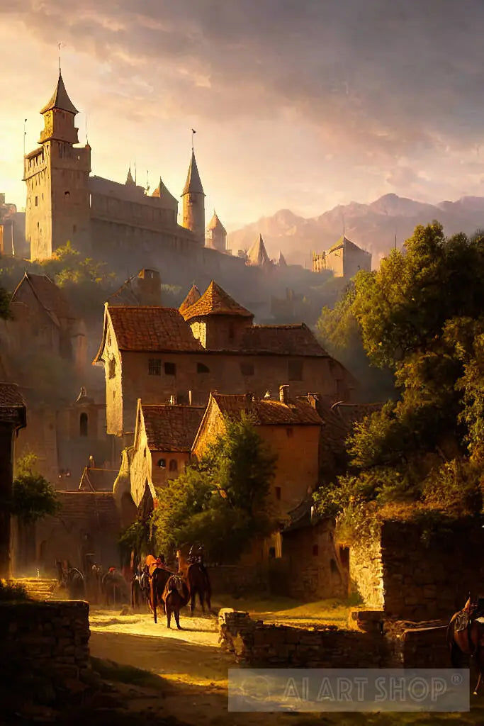 Medieval Village by Future Art