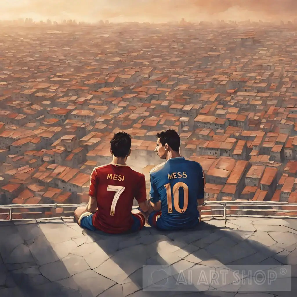 MESSI & RONALDO- THE LEGENDS OF FOOTBALL AN AI PRODUCT