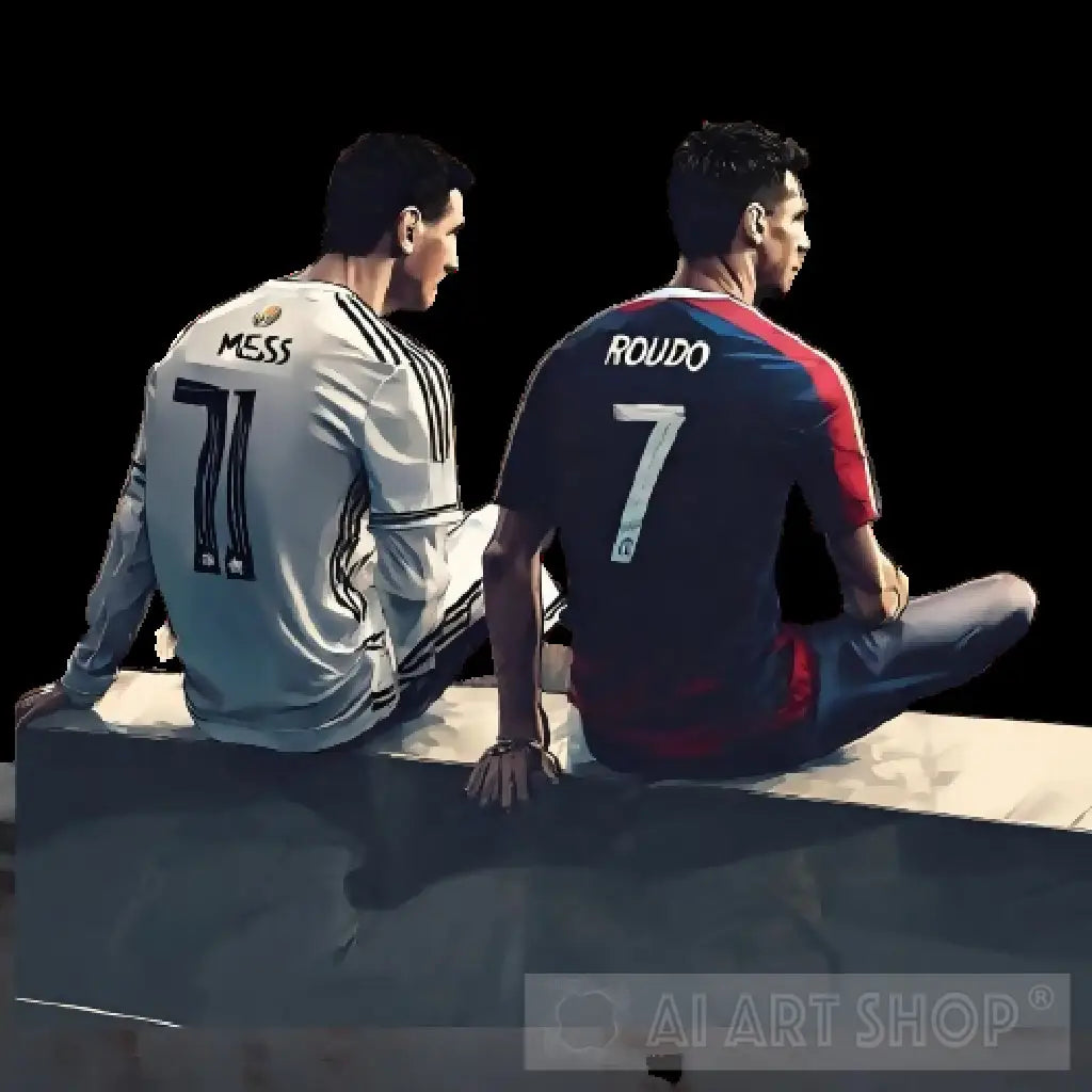 MESSI & RONALDO- THE LEGENDS OF FOOTBALL AN AI PRODUCT