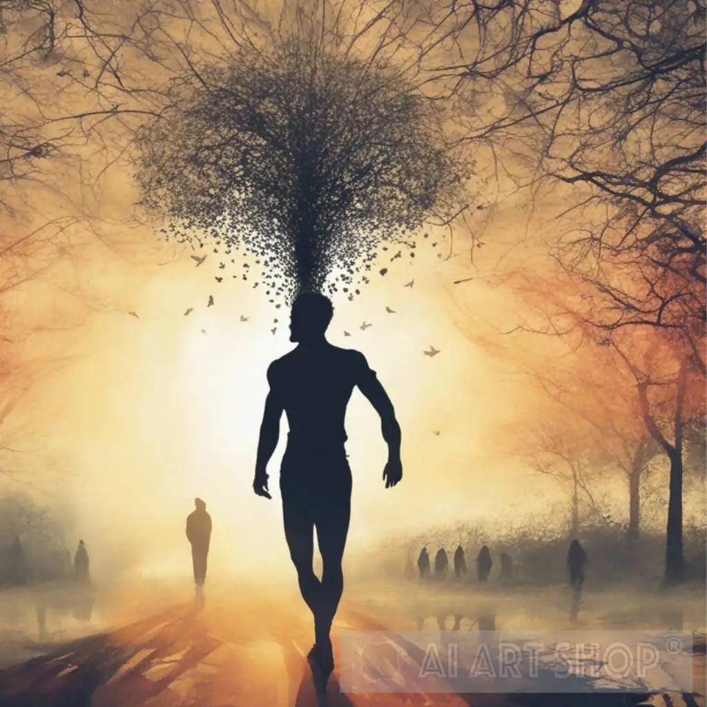 AI-Generated Art of Transformation - Metamorphosis of Self