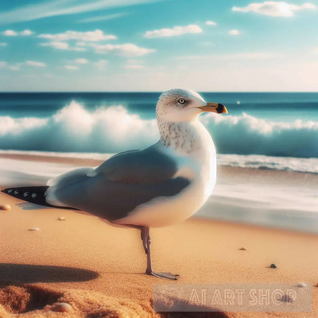 Mindfulness Yoga Ring Billed Gull