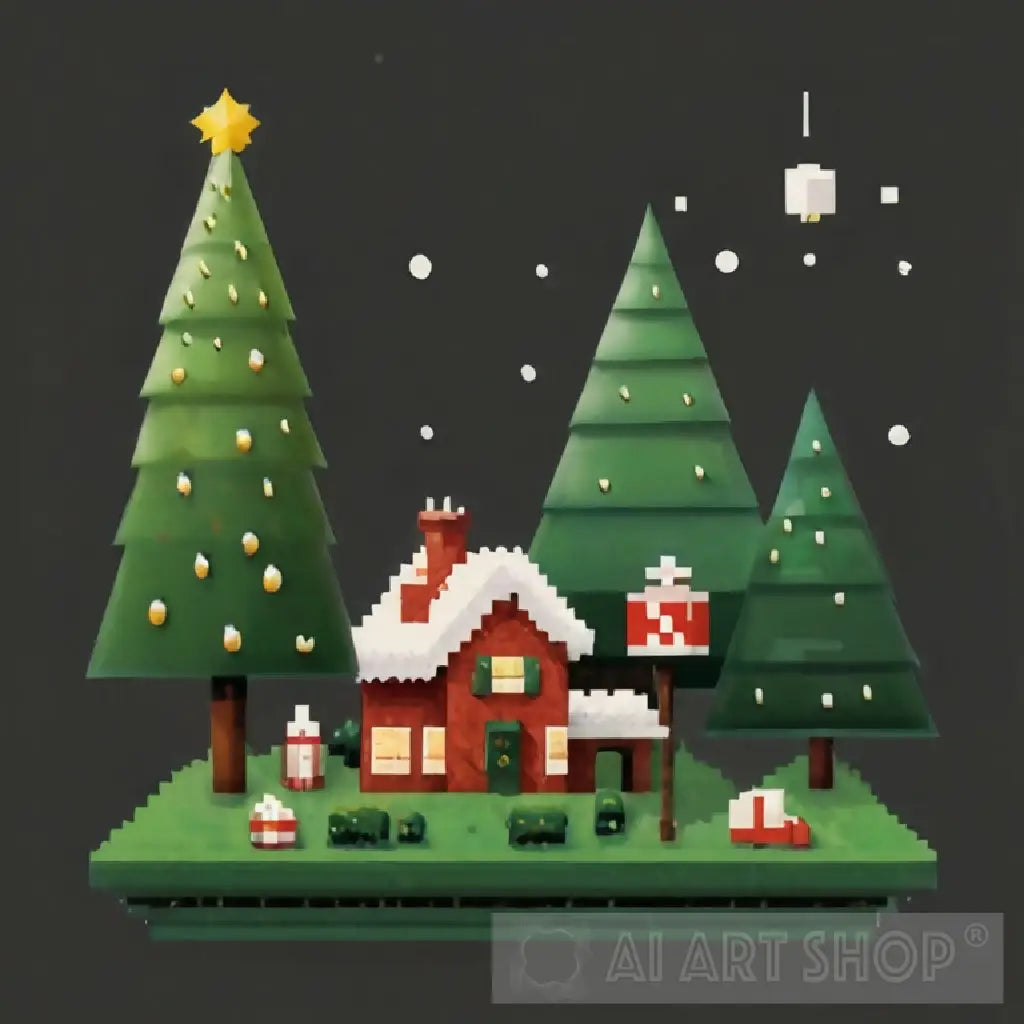 Farm House, Garden, Farm, Miniature, Sky