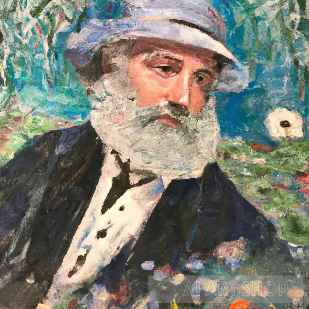Monet self-portrait