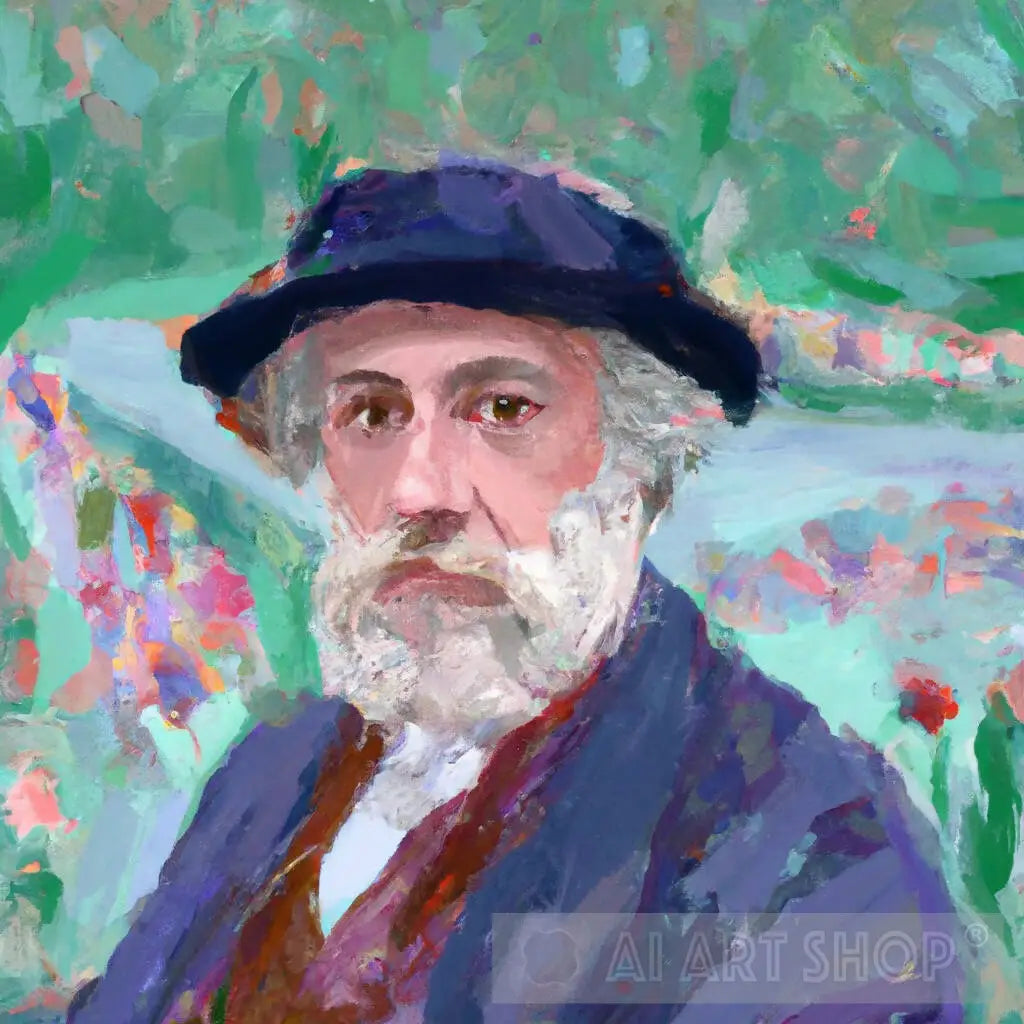 Monet self-portrait