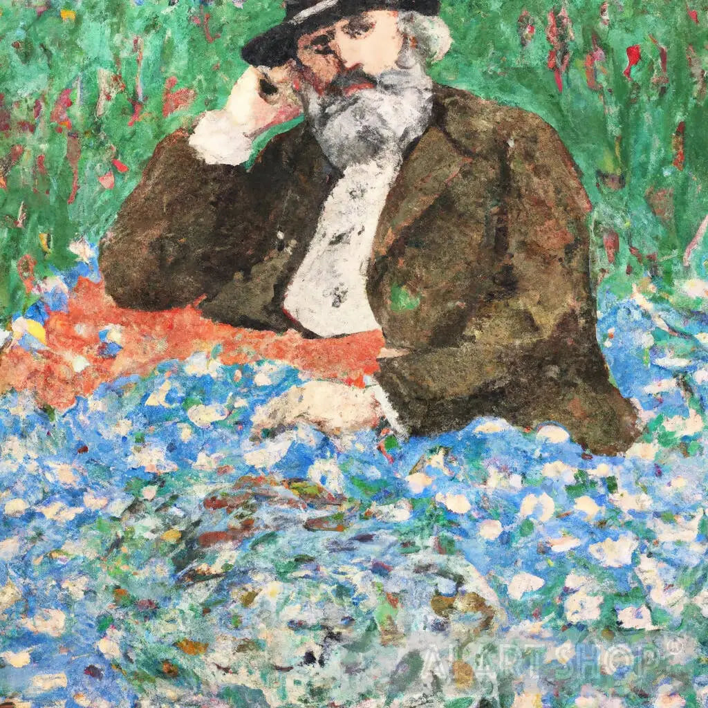 Monet self-portrait