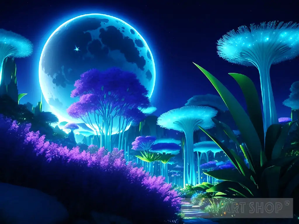 AI Artwork: Pixar-Style 3D Animation of a Future World Landscape