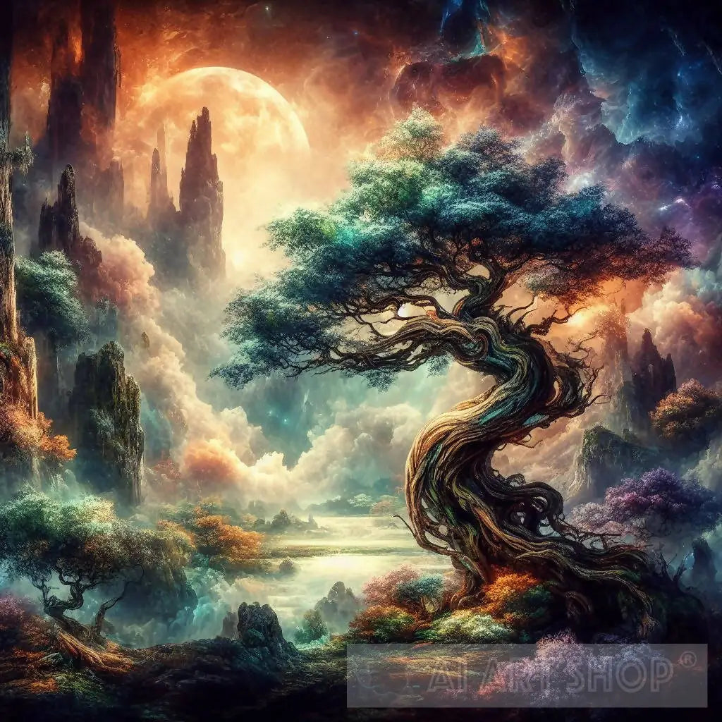 mystic land scape
