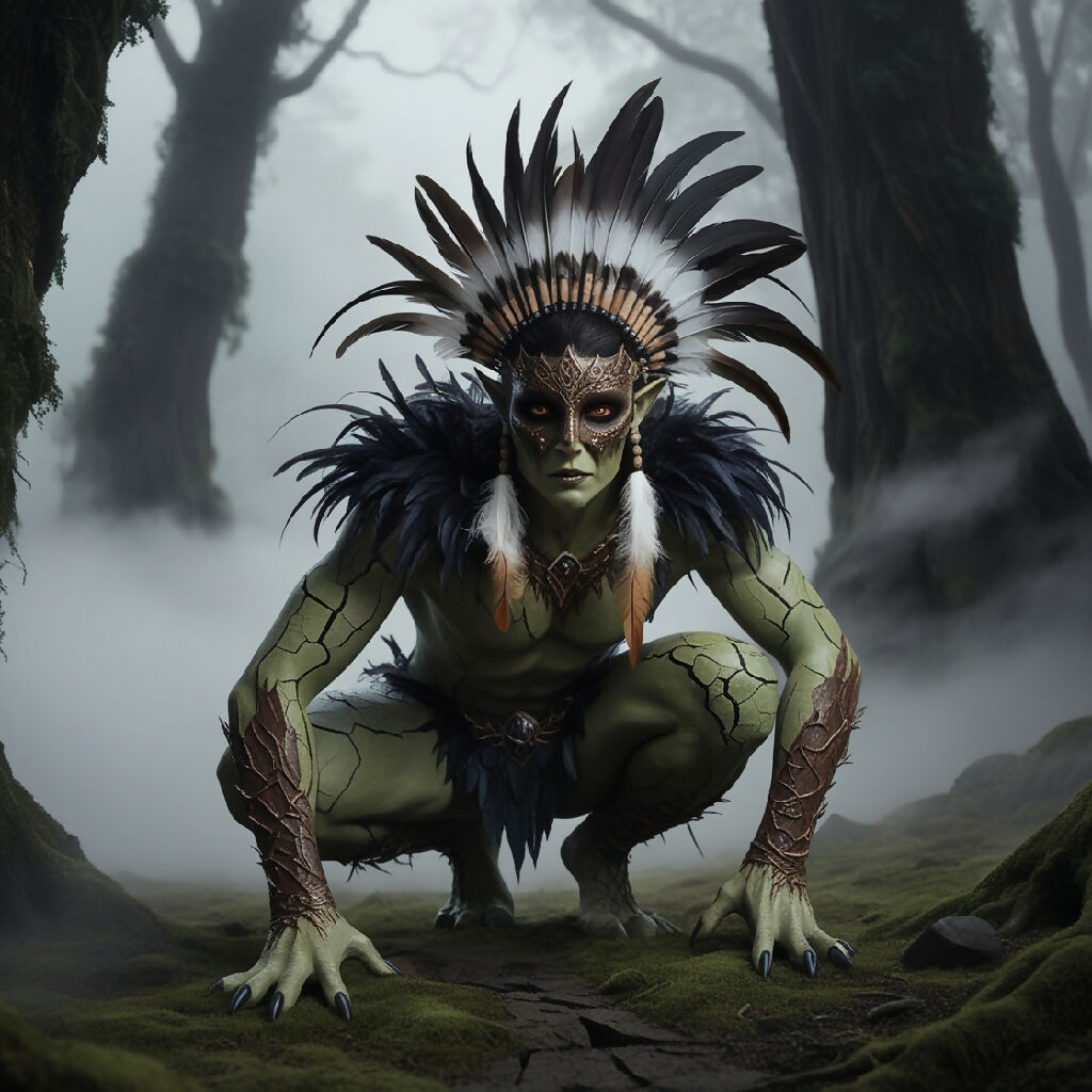 creature, forest halloween costume