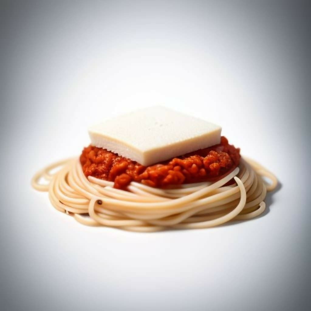 Spaghetti and a Block of Cheese