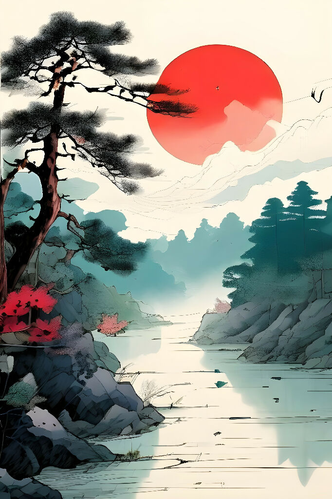 Twilight Reverie - AI Art