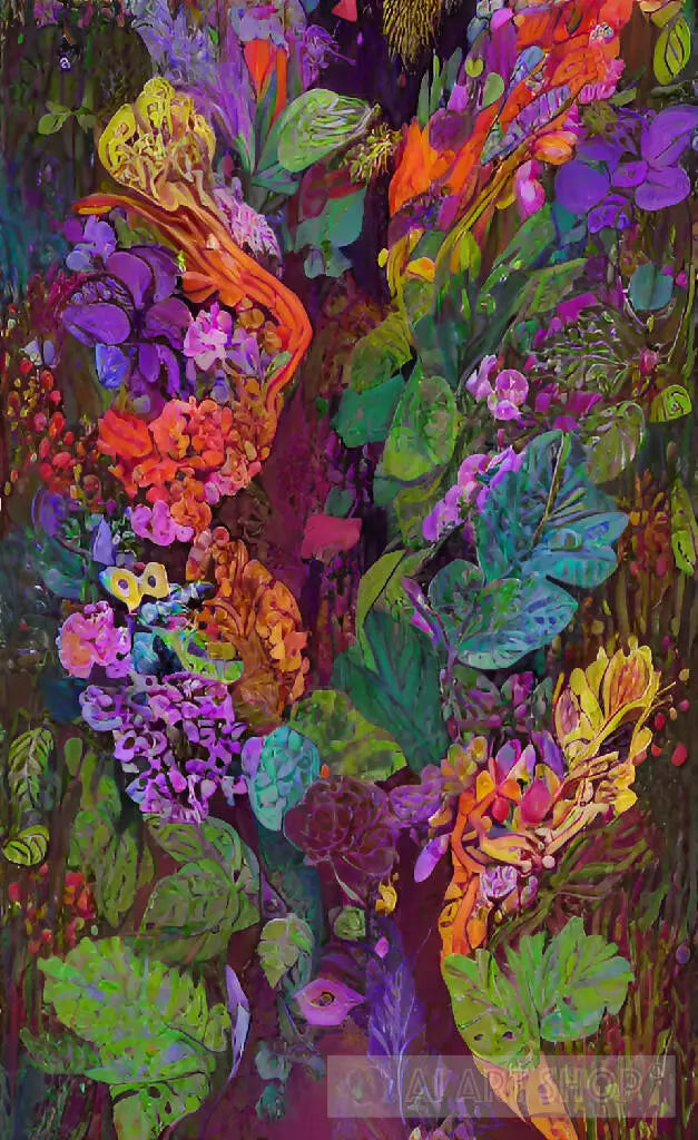 natural abstract composition