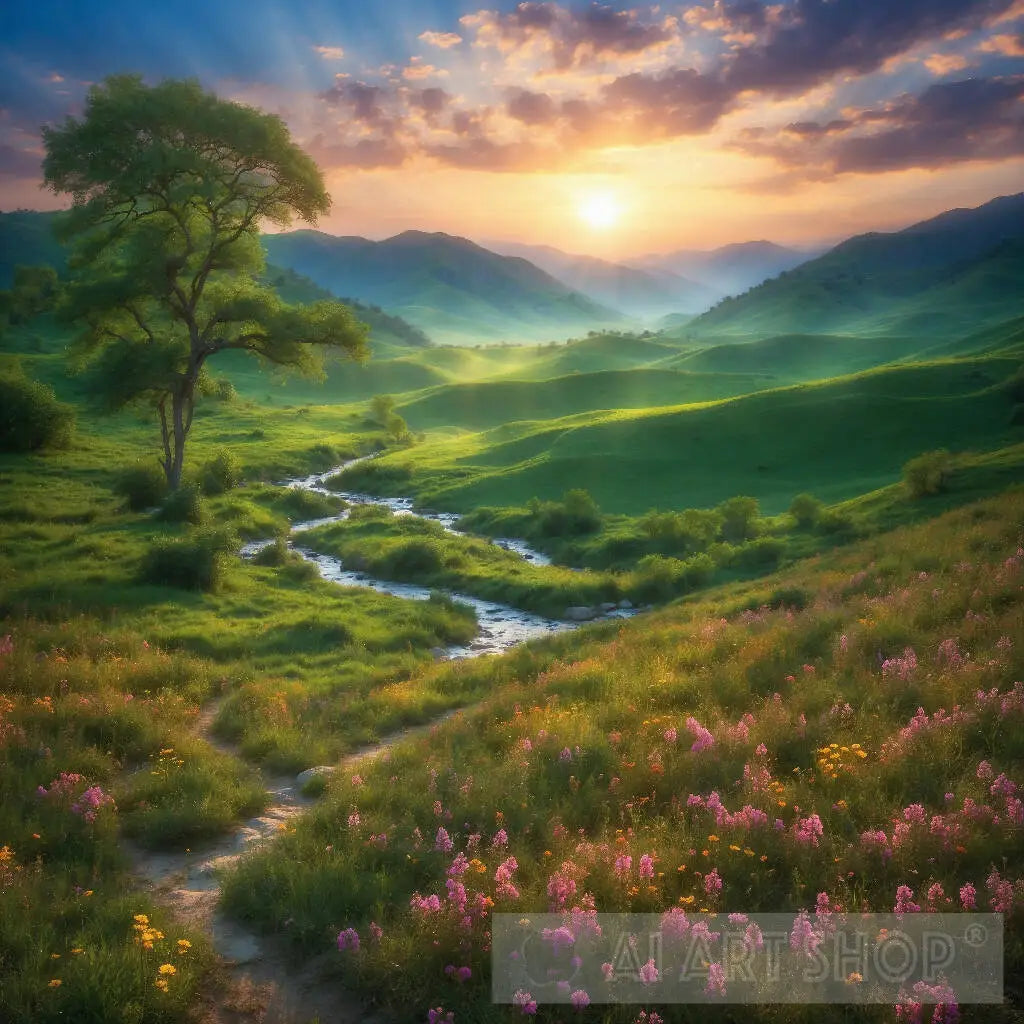 Embracing Hope: Nature's Radiant Beauty