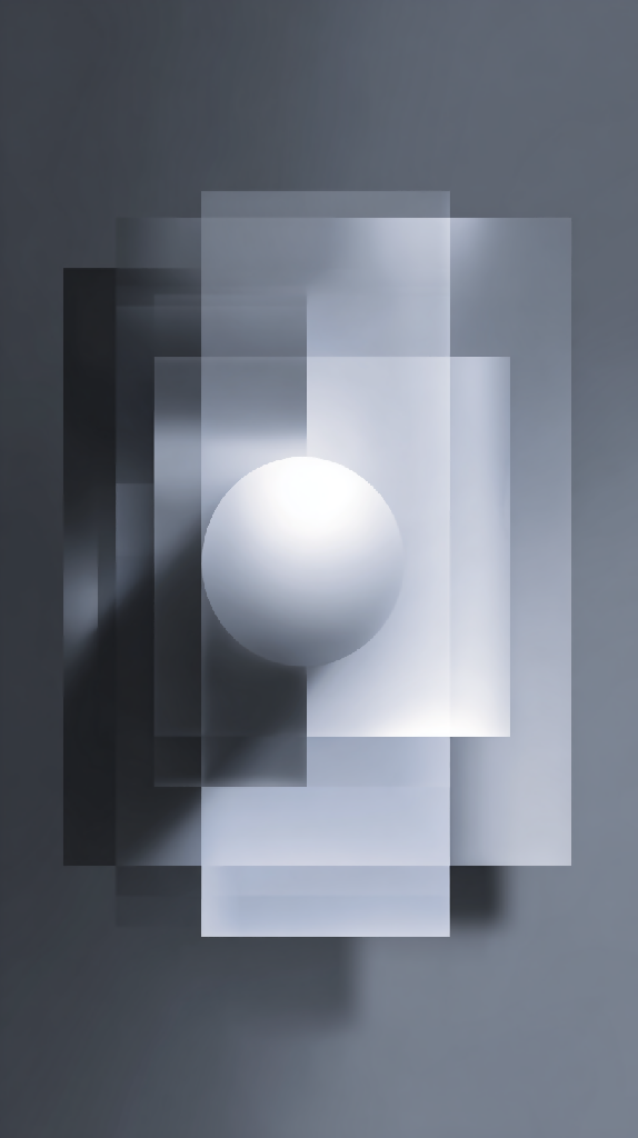Abstract Spatial Forms – A Digital Series Exploring Light and Geometry