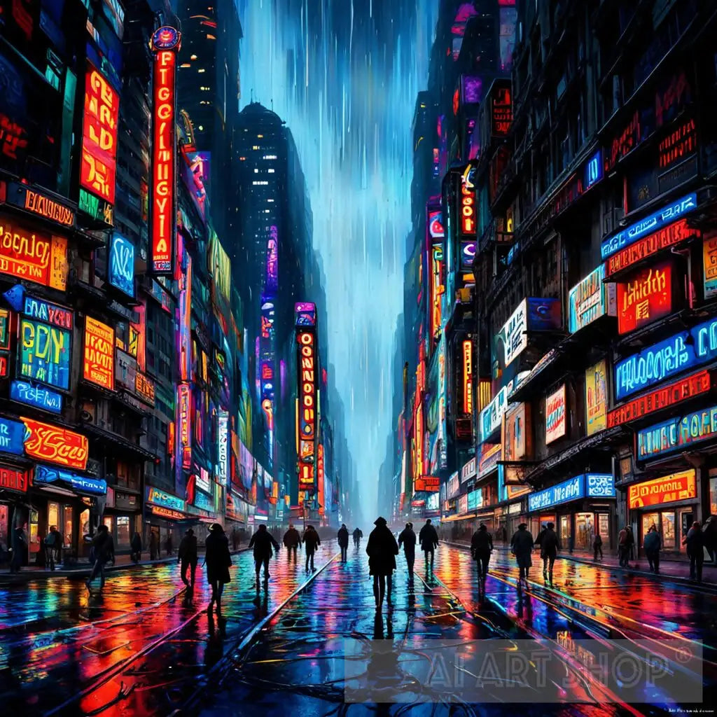 Neon Cityscape