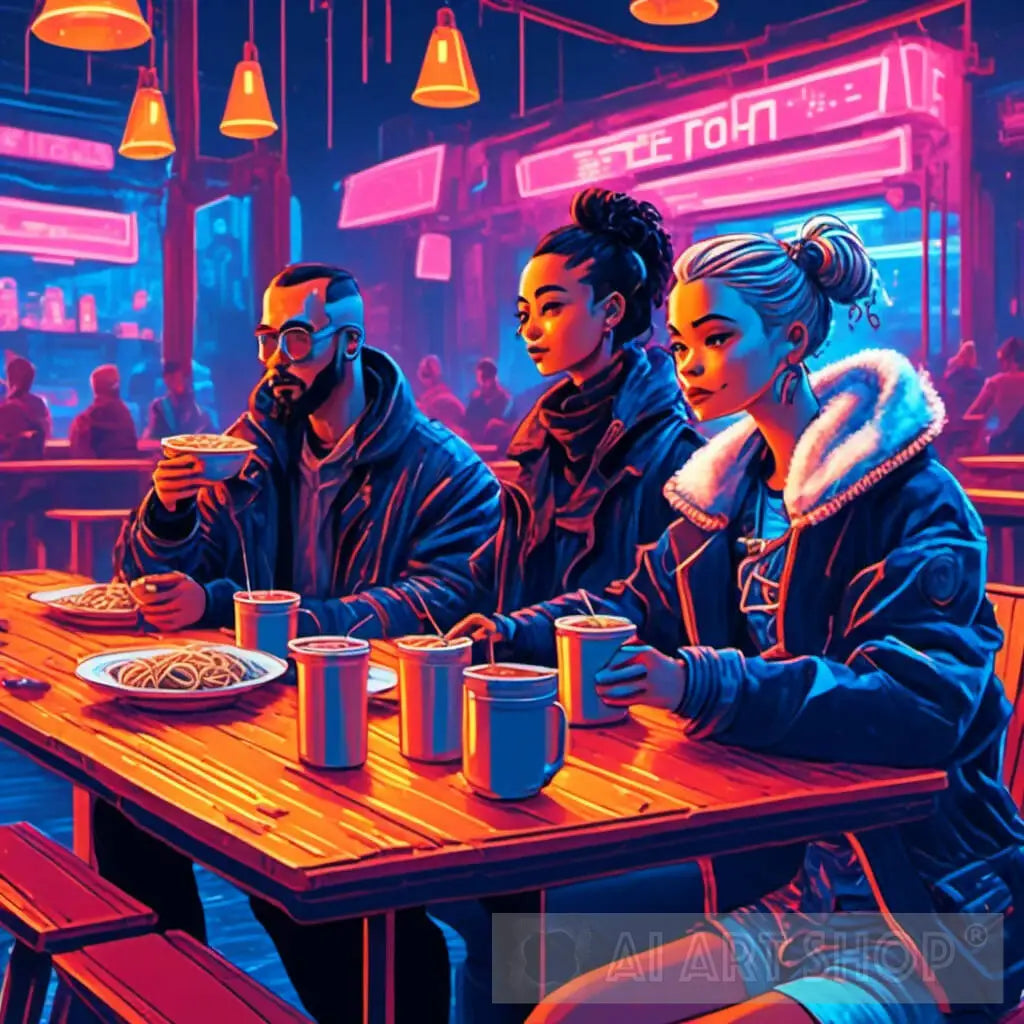 Neon Noodles