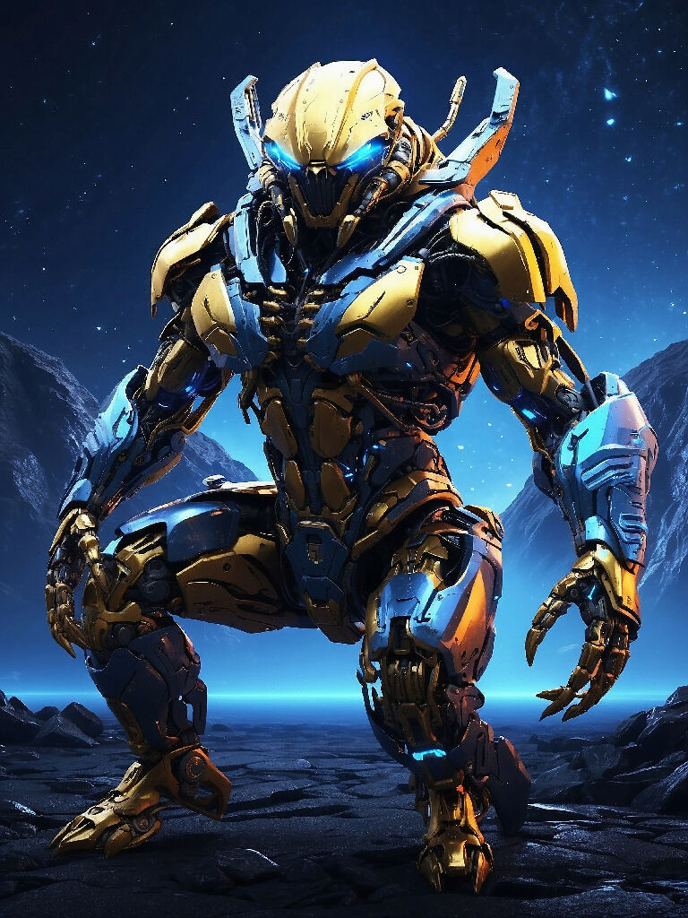 Scorpion in cyborg body #4