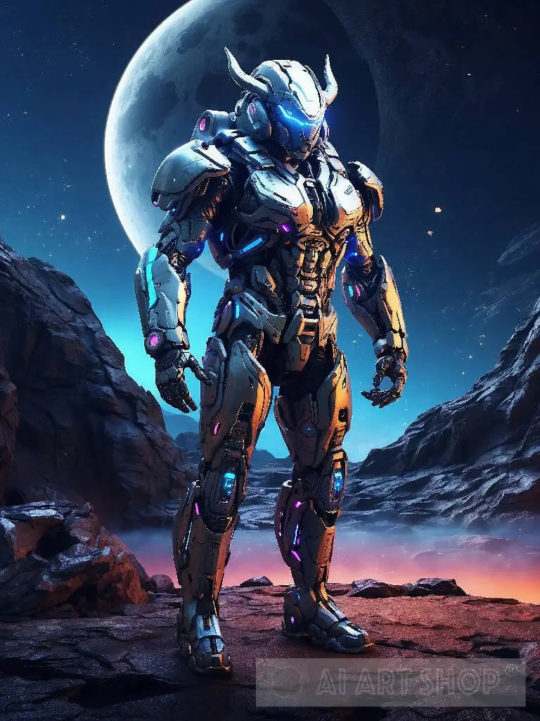 Ox in cyborg body #2