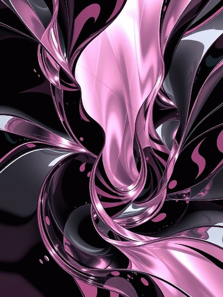 Abstraktes Design mit Wellen No. 3