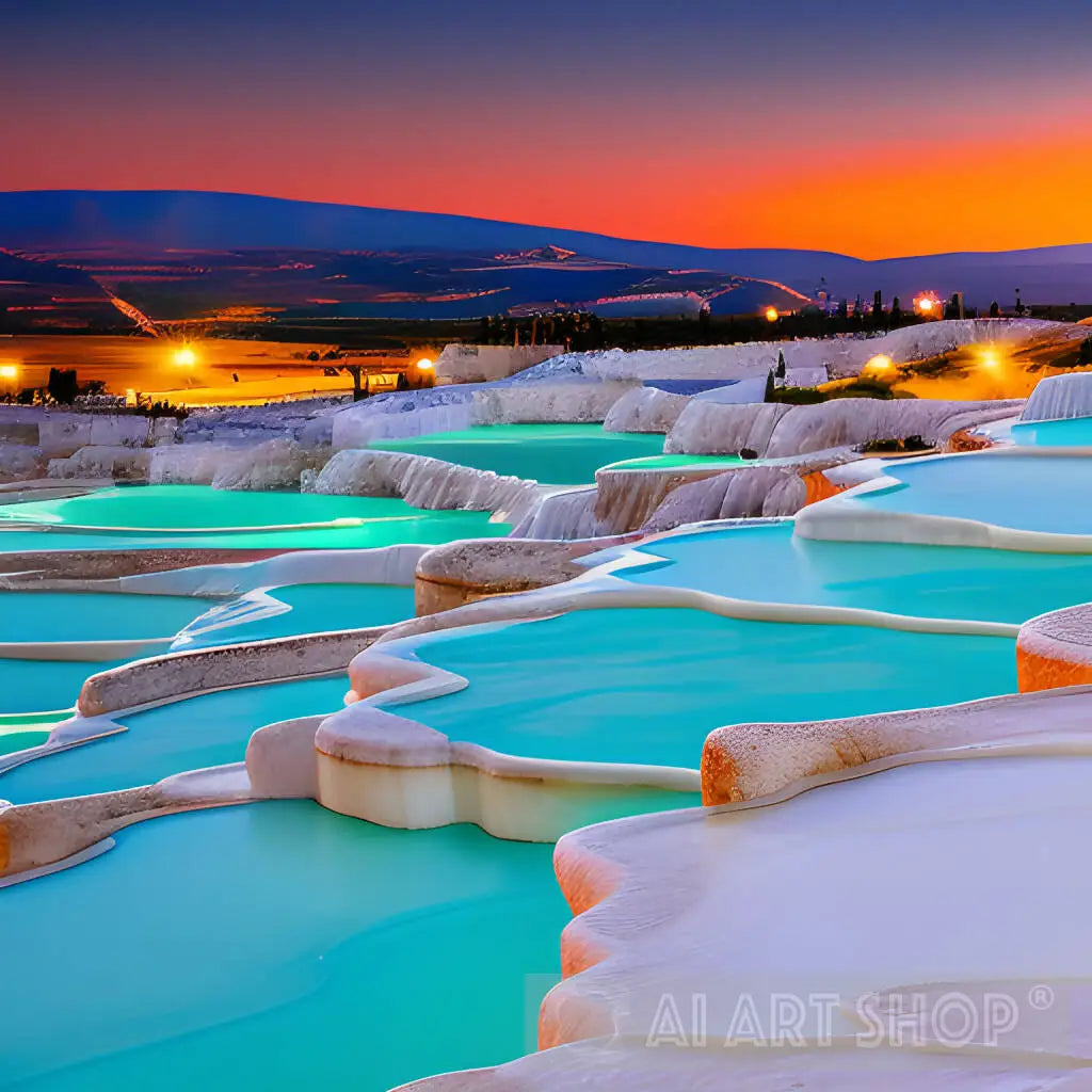 Pamukkale in Turkey
