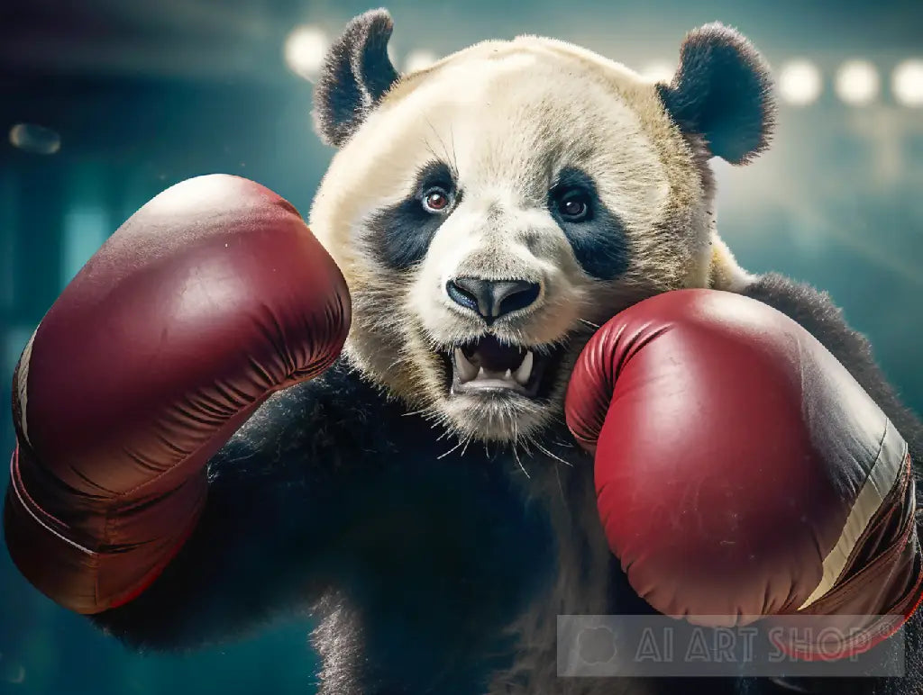 Panda Boxer's Gaze