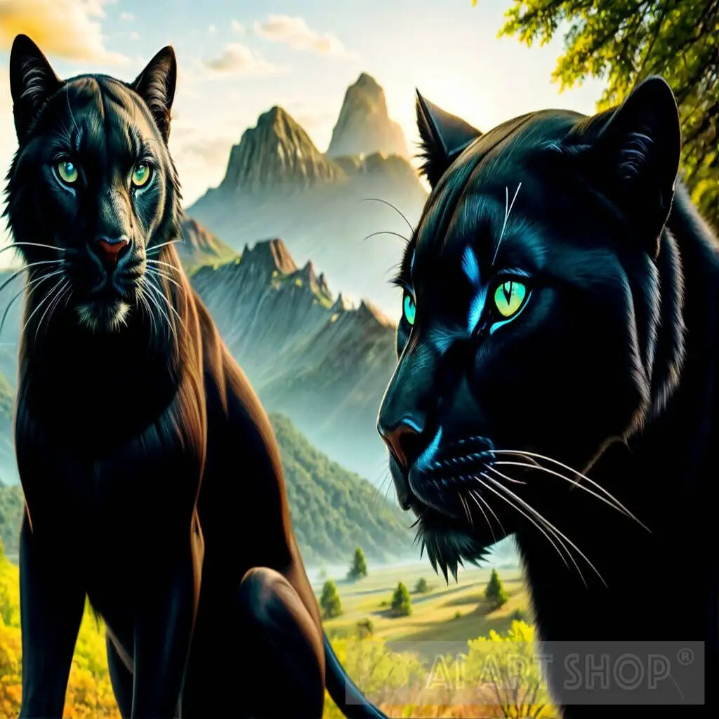 panther, feline, cat, animal