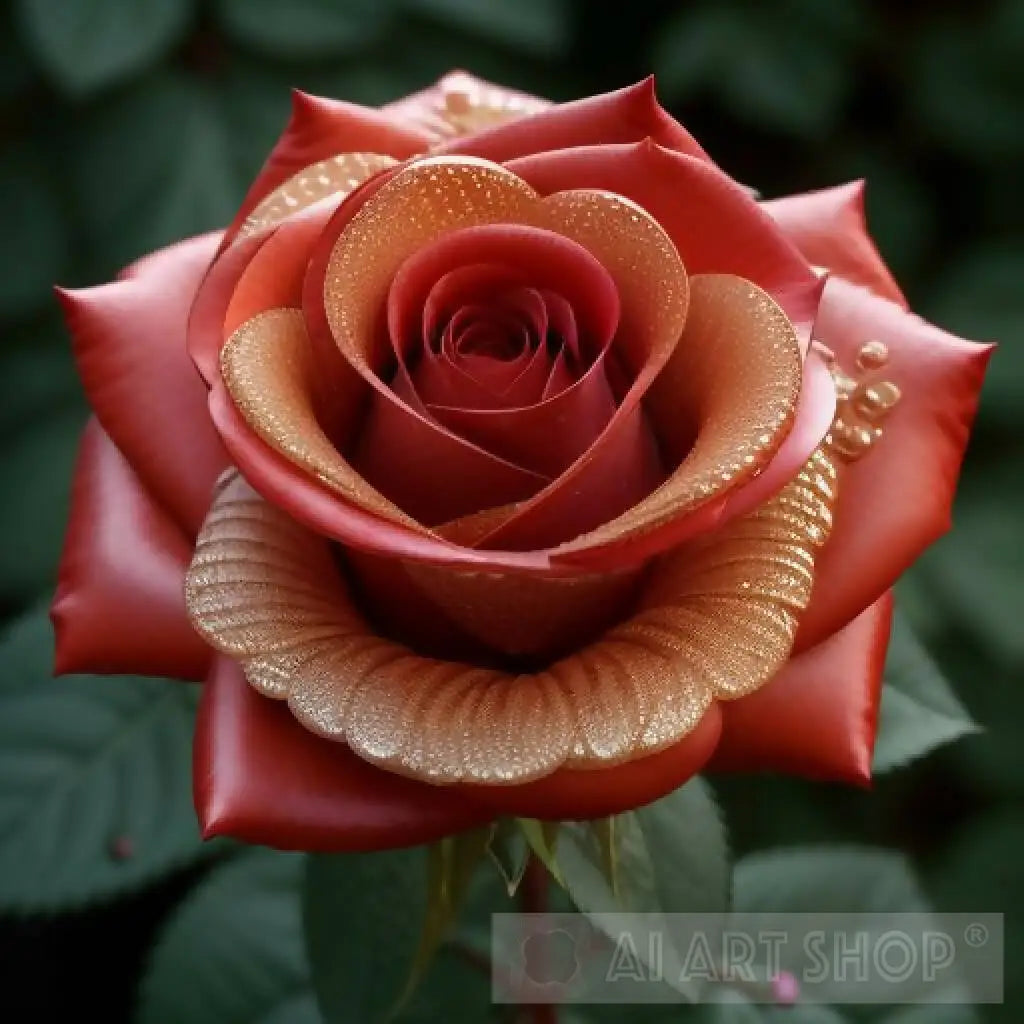 "Paragon Rose: A Crown of Beauty" "Vibrant Petals an...