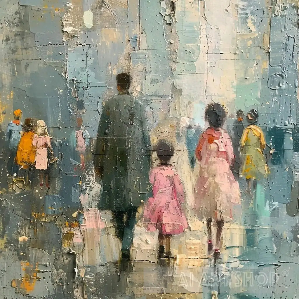 Park Playtime - Abstract Minimalism