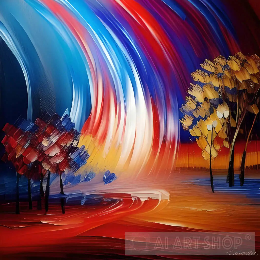 Past and Future, AI Painting