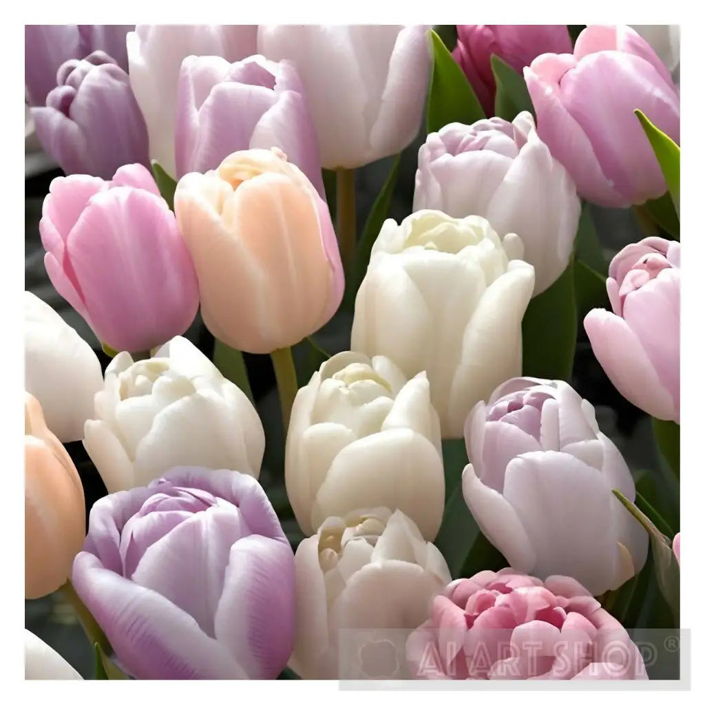#PastelTulips #TulipDreams #SoftBlooms #PastelFlowers #TulipParadis...