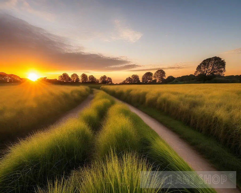 Path Through Tall Grass