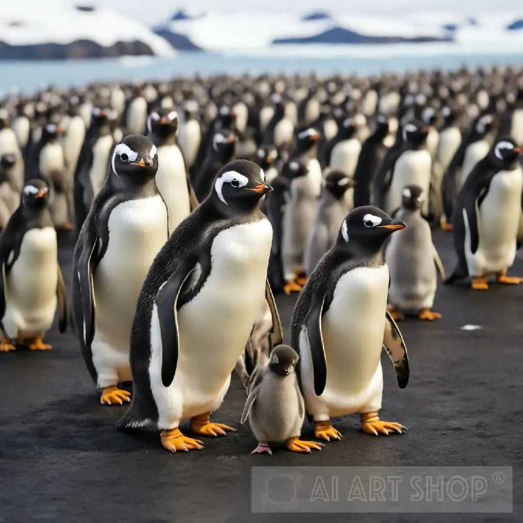 Penguin ,animal ,aquatic,