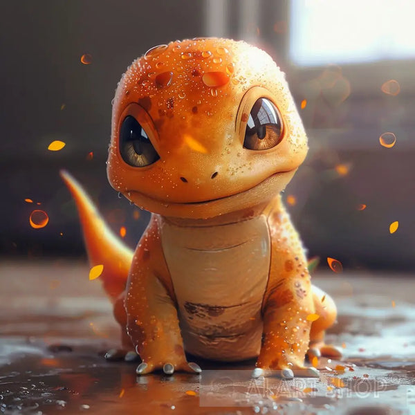 photorealistic charmander