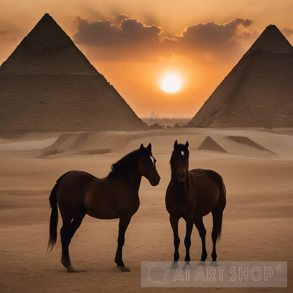 horse Pyramid sunset professional photography Natural views Photogr...