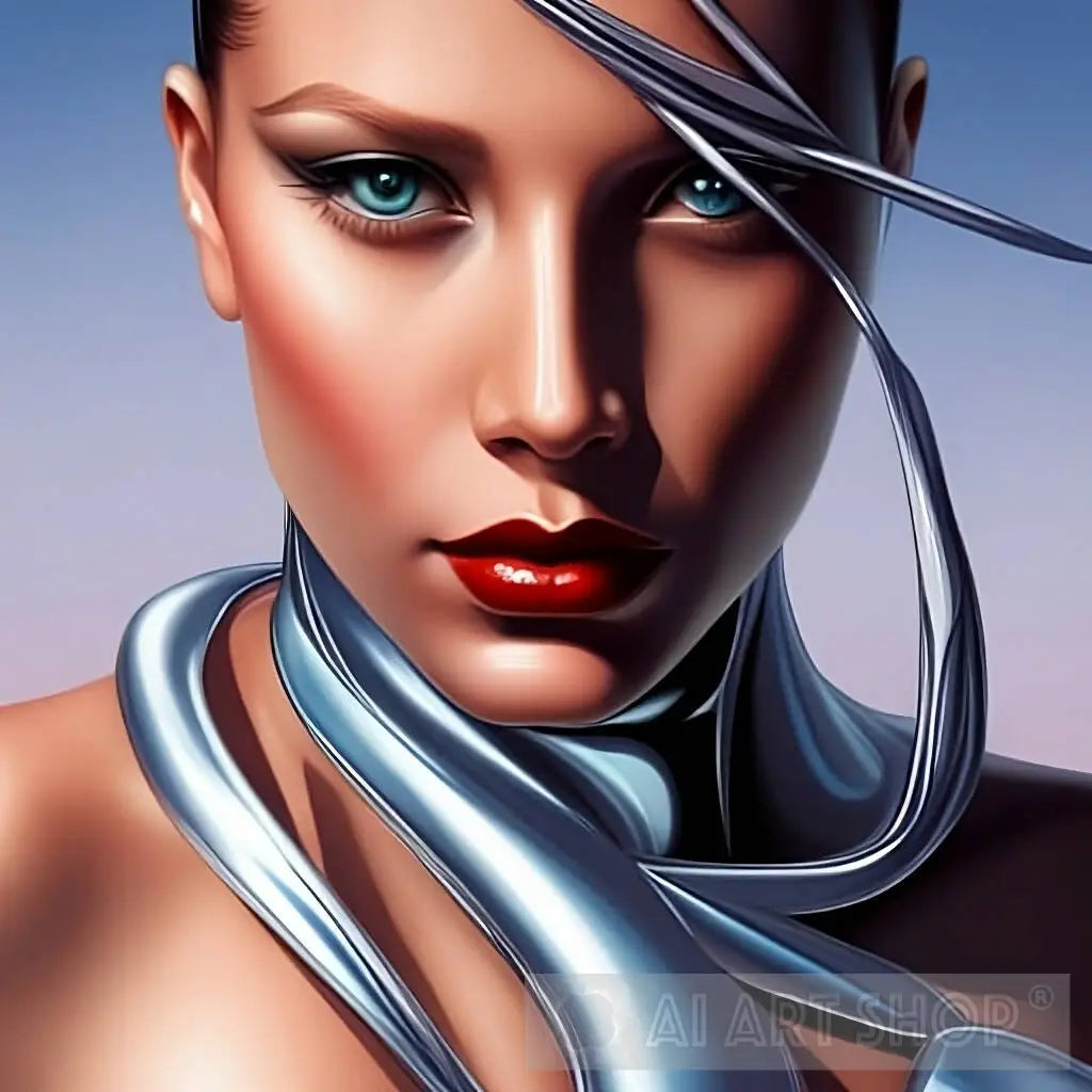 Futuristic woman -Ai Art