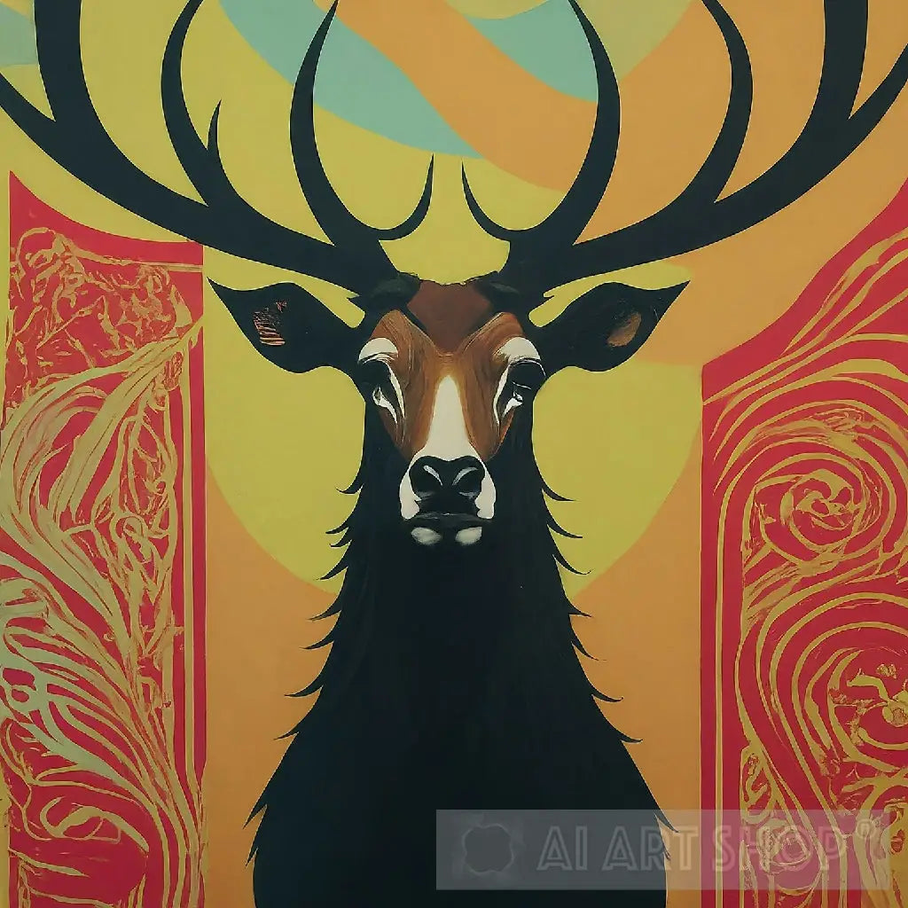 Pop Art Stag
