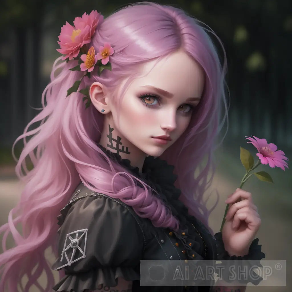 AI portrait of a girl