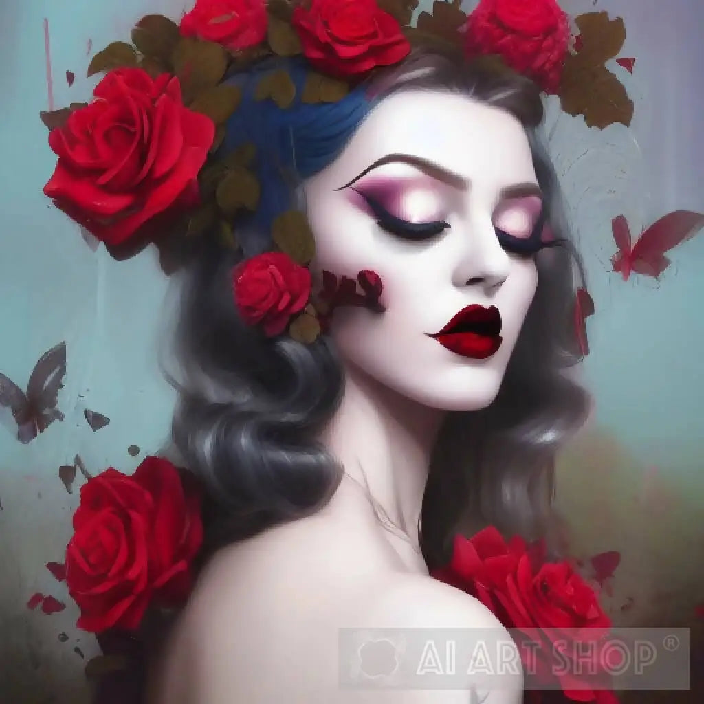 Portrait in Rose