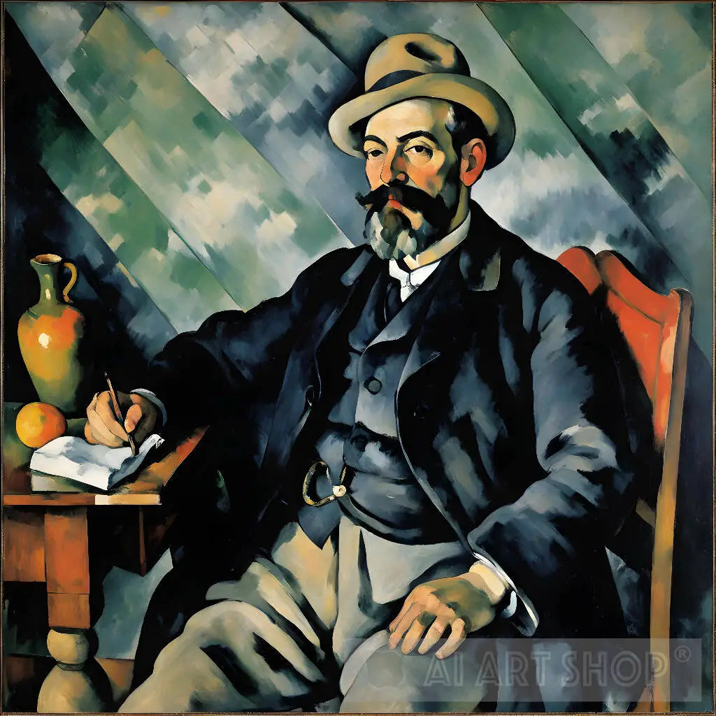 Portrait of a salesman