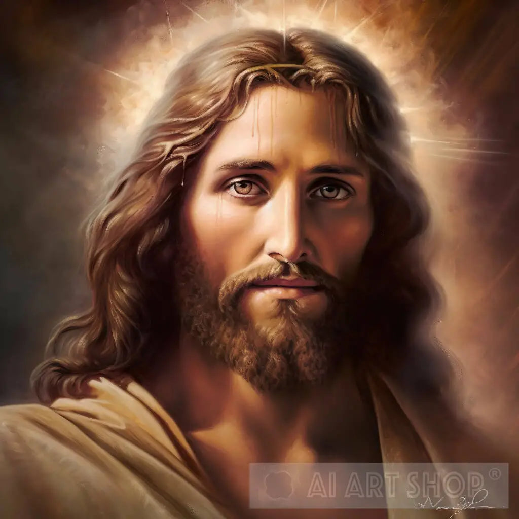 Ai art Portrait of Jesus Christ