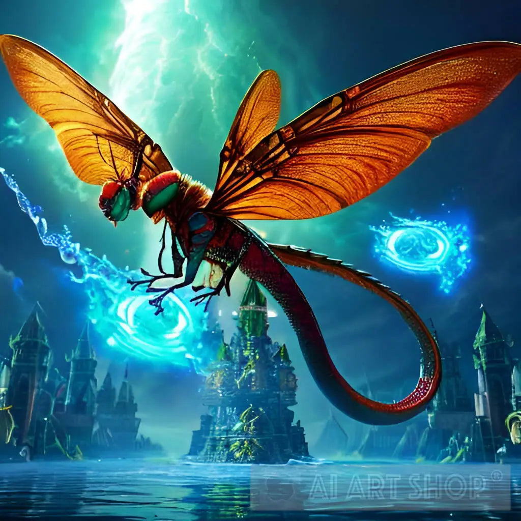 prayer-sending dragonfly