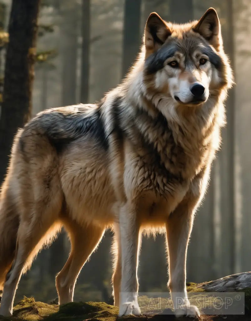 Protective Majesty,wolfart,wolf